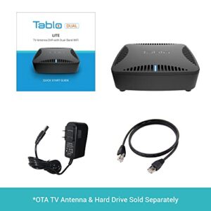 Tablo Dual LITE [TDNS2B-02-CN] Over-The-Air [OTA] Digital Video Recorder [DVR] - with WiFi, Live TV Streaming, Black