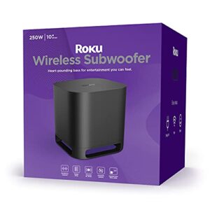 roku wireless subwoofer (for roku streambars or roku tv)