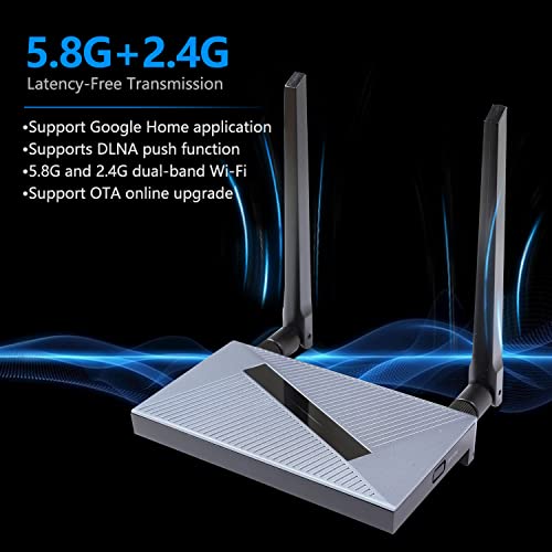 Daigie Wireless HDMI Transmitter & Receiver Kit – Long Range Signal, 98ft / 30m Distance Through Walls, Floors & Ceilings – Connect Smartphone, Tablet, or Laptop to TV without Cables – 4K HD Streaming