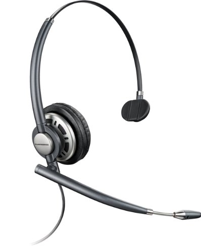 Plantronics HW291N Monaural Noise Canceling Wideband Headset