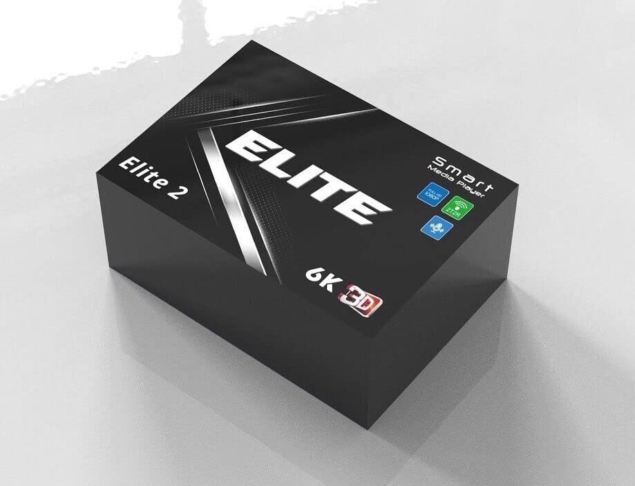 Elite 2 TV Box - ***Bonus Gig Adapter*** - Newest Model [Elite2 - Elite Two], WyoTV-E2-V2