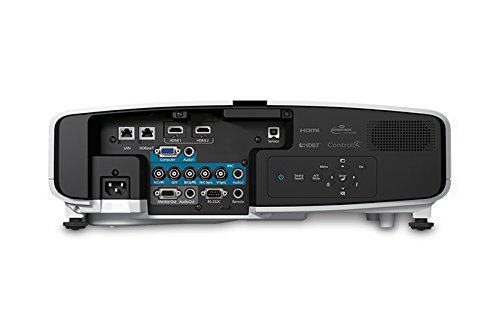 Epson V11H826020 PowerLite 5520W LCD Projector, Black/White