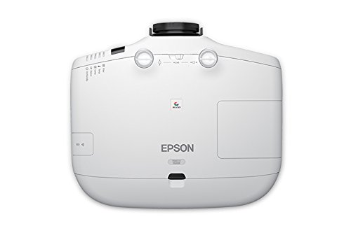 Epson V11H826020 PowerLite 5520W LCD Projector, Black/White