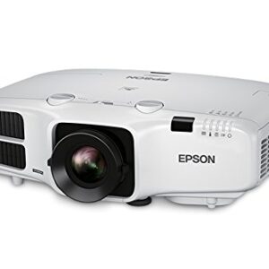 Epson V11H826020 PowerLite 5520W LCD Projector, Black/White