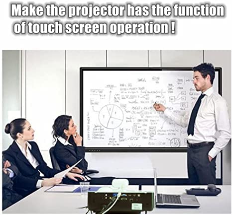 Interactive Whiteboard Smart Teaching Whiteboard,Long Foucs Written and Drawn,Mini Portable Projector Screen for Home,Office, Classrooms, Meeting and Presentation,Only for Windows