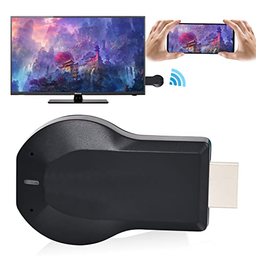 4K HDMI Wireless Display Adapter - WiFi 1080P Mobile Screen Mirroring Receiver Dongle to TV/Projector Receiver Support Windows Android Mac iOS