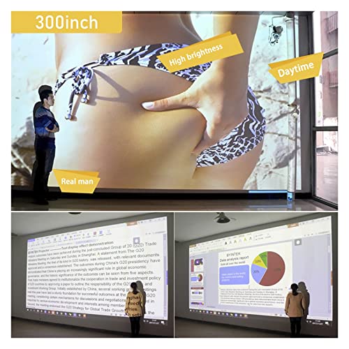 C600WST1080P Full HD Short Throw Daylight Hologram 3LCD Video Projector for Cinema Education Meeting Advertise