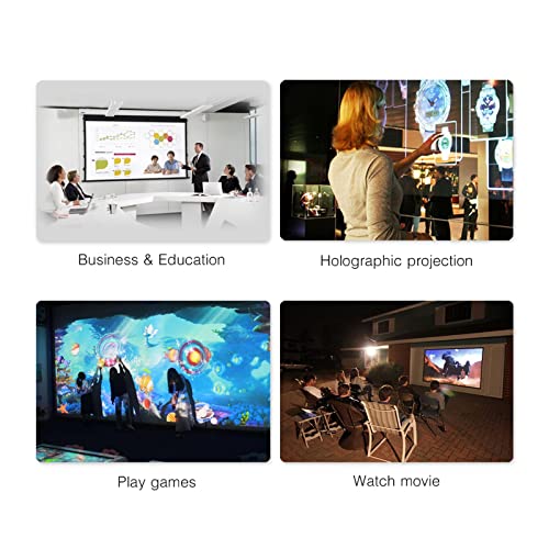 C600WST1080P Full HD Short Throw Daylight Hologram 3LCD Video Projector for Cinema Education Meeting Advertise