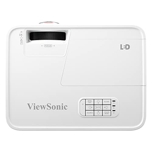 ViewSonic LS560WH 3000 Lumens WXGA Short Throw LED Projector with HV Keystone and LAN Control for Business and Education