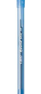 BIC Round Stic Xtra Life Ballpoint Pen, Medium Point (1.0mm), Blue, 12-Count