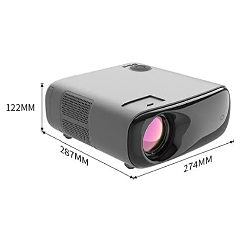 ZSEDP Projector Office Support 4K High Brightness LED Screen Voice Mini Home Projector