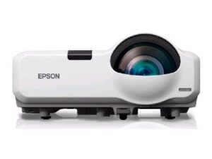 epson powerlite 435w wxga 3lcd short throw projector 3000 lumens hdmi (renewed)