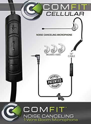 Klein Electronics - ComFit Noise Canceling Boom Microphone Earpiece