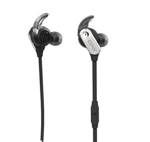 cleer trek active noise cancelling in-ear headphones, work from home – grey