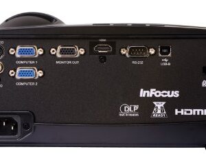 InFocus Corporation IN112a SVGA DLP Projector, HDMI, 3200 Lumens, 15000:1 Contrast Ratio, 3D