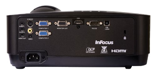 InFocus Corporation IN112a SVGA DLP Projector, HDMI, 3200 Lumens, 15000:1 Contrast Ratio, 3D