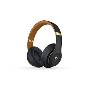 Beats Studio3 Wireless Noise Cancelling On-Ear Headphones - Apple W1 Headphone Chip, Class 1 Bluetooth, Active Noise Cancelling, 22 Hours of Listening Time - Midnight Black (Previous Model)