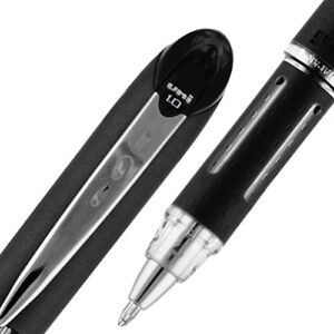 Uni-Ball 33921 Jetstream Ballpoint Pens, Bold Point (1.0mm), Black, 12 Count