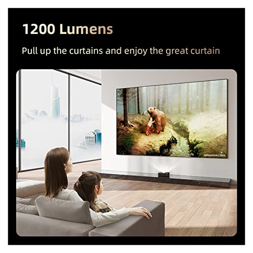 R1 UST 1080P Laser Projector Ultra Short Throw Cinema Smart HDR Video Beamer for Home Theater Formovie