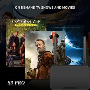 S3Pro S3 pro 2023 The Upgraded Version of English TV Box Support Bluethooth