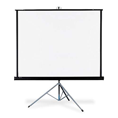 Quartet Portable Tripod Projection Screen, 70 x 70 Inches, High-Resolution, Matte Surface (570S)