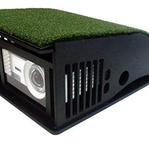 TerrashieldPLUS Jumbo Floor Projector Enclosure for Golf Simulators