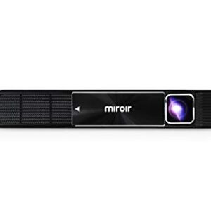 Miroir M631 Ultra Pro Portable 1080p Projector | 700 Lumen, 120” Image, 4K Input Support, Home Theater | Gaming | USB – C Charge Video | Native 1080p Resolution (1920 x 1080p) | Rechargeable Battery