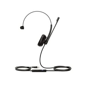 hwusa yealink uh34 mono lite uc usb-a headset