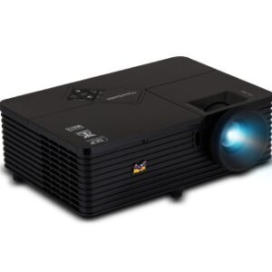 ViewSonic PJD5234 XGA DLP Projector, 2800 ANSI Lumens, 3D Blu-Ray w/HDMI, 120Hz, Black