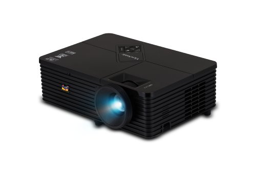 ViewSonic PJD5234 XGA DLP Projector, 2800 ANSI Lumens, 3D Blu-Ray w/HDMI, 120Hz, Black