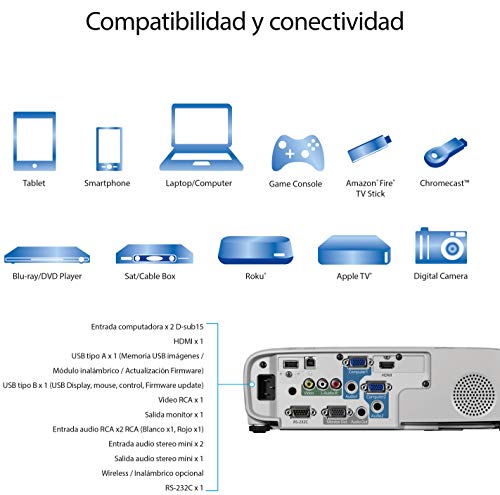 Epson V11H854020 Powerlite S39 SVGA 3LCD Projector