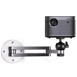 blanou foldable projector wall mount aluminum alloy adjustable projector hange universal porjector mount projectors bracket with 360 rotating