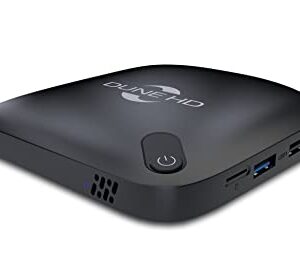 Dune HD Magic 4K / 4K Plus | Ultra HD | HDR10+ | Media Player | Smart Android TV Box | USB 3.0, HDMI, A/V, BT, WiFi 5GHz, 1Gbit, Voice Search, AirMouse, MKV, H.265, 4Kp60 (4GB/32GB)