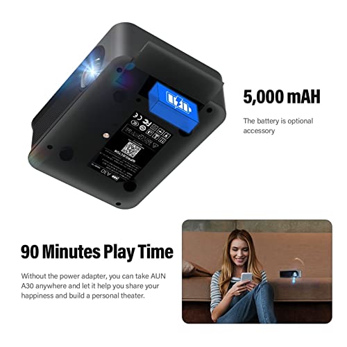 Projector Smart TV WiFi Portable Home Theater Cinema sync Android LED Projector for 4k Movies Projector