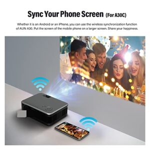 Projector Smart TV WiFi Portable Home Theater Cinema sync Android LED Projector for 4k Movies Projector