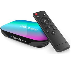 sofobod hk1 box smart tv box android 9.0, 4gb ram 32gb rom, s905x3 quad core 64bit cortex-a55, gpu g31 mp2, 2.4g/5g dual wifi bt4.0 h.265 decoding lan 1000 rj-45, hd 8k：hk1box 4+32