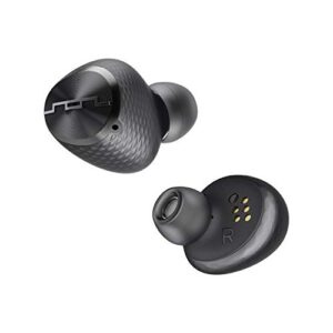 sol republic amps air + earbuds, black