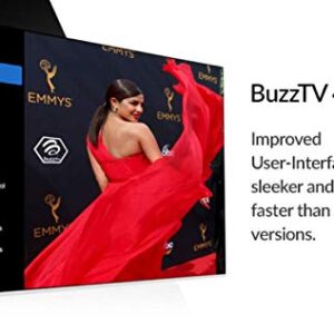 BuzzTV XR4000 - Android 9.0 IPTV Set-Top Box with IR-100 Remote - Faster Than Ever Before - 4K Ultra HD - 2GB RAM 16GB Storage - Latest Graphics Processor - Dual Band WiFi