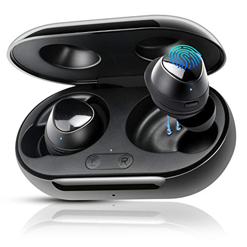 Bluetooth Earbuds,Wireless Earbuds with Touch Control in Ear Bluetooth 5.1 IPX8 Waterproof Headphones CVC 8.0 Noise Cancelling,Built-in Mic Bluetooth TWS Stereo Earphones with Deep Bass for Sport