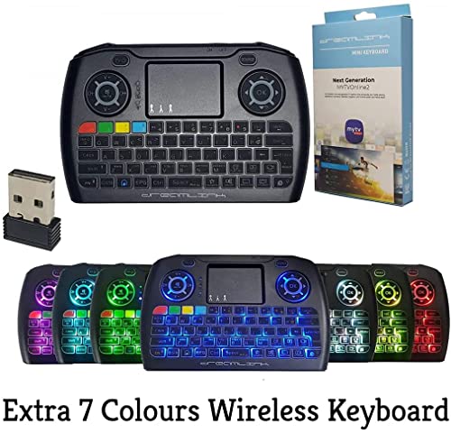 Formuler Z10 Android 10 Dual Band 5G LAN 2GB Ram 8GB ROM 4K + Extra 7 Colours Wireless Keyboard + Extra Magnetic Car Mount