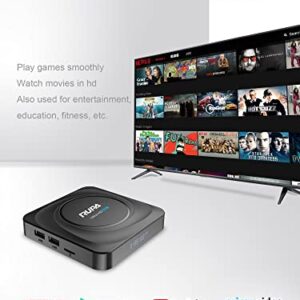 8K Android TV Box 11.0, RUPA Smart TV Box RK3566 4-Core 64 Bits, 4GB RAM 32GB ROM Android Box with 1000M LAN Dual WiFi 2.4G/5G, Support 8K/6K/4K 3D BT4.0 USB 3.0 Android TV Box