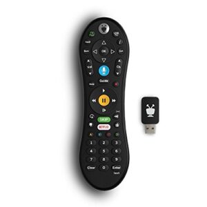 tivo vox remote to upgrade tivo roamio or tivo mini with voice search, black (c00301)