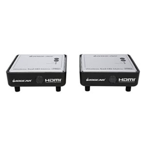 IOGEAR HDMI Wireless 5x2 Matrix Switch w/ 1 Additional Receiver - Full HD 1080p Video Up To 200 Feet - Simultaneously To Up To 5 HDTVs - 5.1 CH Digital Audio - HDCP 2.0 - Plug n Play - GWHDMS52MBK2