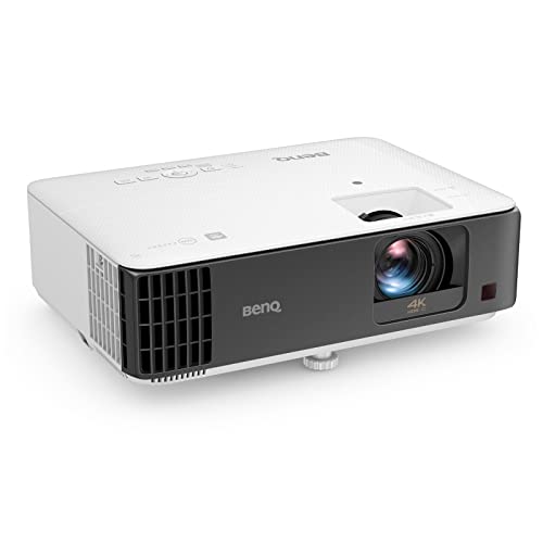 BenQ TK700STi Home Projector, 4K, Short Focus, Android TV 9.0, Low Input Delay, HDR Gaming Projector, 3000 Lumens, DLP, Rec.709, 96%, HDR10 & HLG Compatible, HDMI, 5W Chamber Speaker)