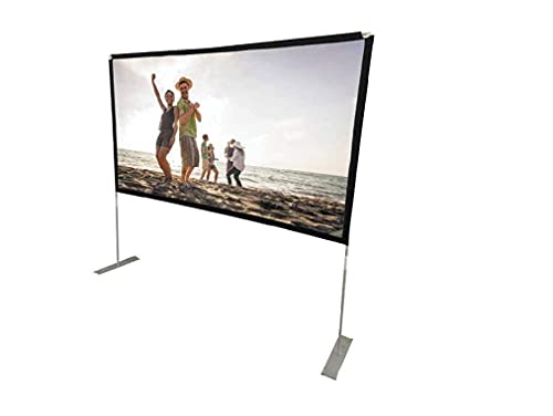 RCA RPJ144 Indoor/Outdoor 100-Inch-Diagonal Portable Projector Screen (Renewed)