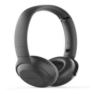 Philips UpBeat UH202 Wireless Bluetooth On Ear Stereo Headphone, with up to 15 Hours Playtime and Flat Folding (TAUH202BK)