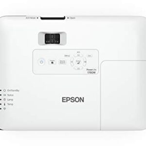 Epson V11H795020 PowerLite 1780W LCD Projector, White