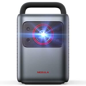 NEBULA Cosmos Laser 4K Projector with Nebula 100-Inch Projector Screen for Home, Office, and Classroom