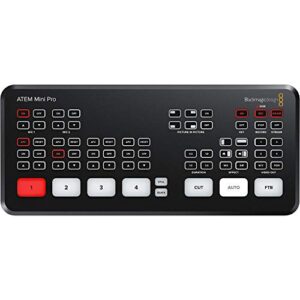 atem mini pro blackmagic design hdmi live stream switcher (authorized reseller)