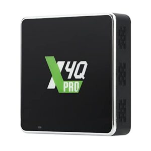 ugoos x4q pro android 11 amlogic s905x4 tv box 4gb ram 32gb rom 2.4g/ 5g dual wifi bt5.1 usb 3.0 ethernet 1000m supports av1 4k hdr set top tv box